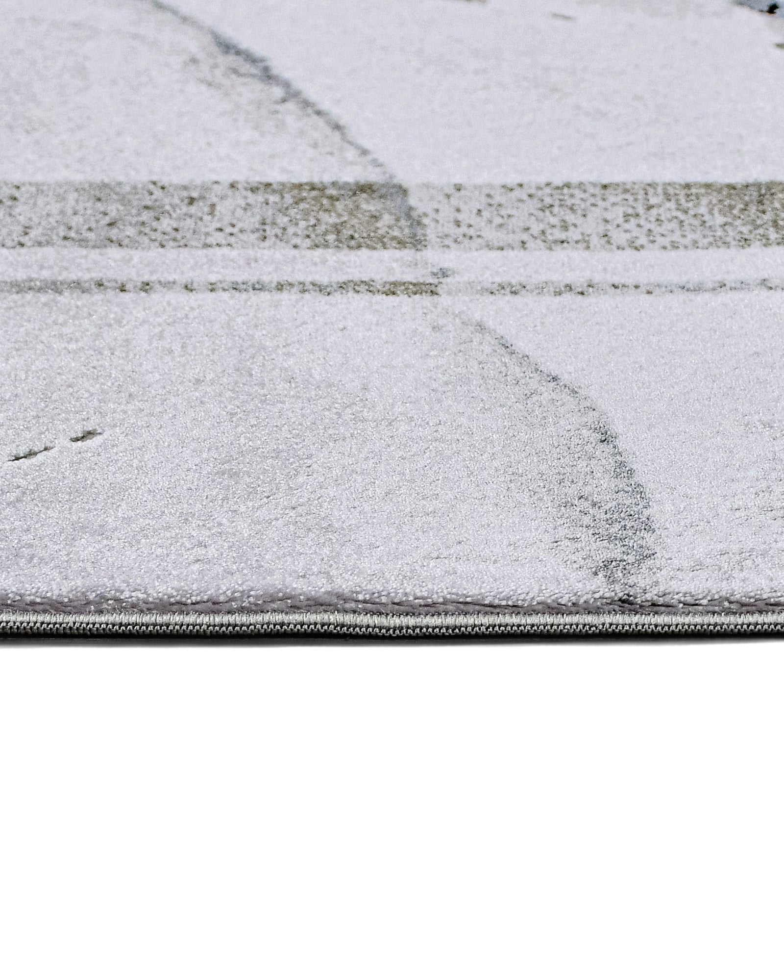 Abdominal Grey Marble Acrylic Area Rugs for Living Room Jacquard ...