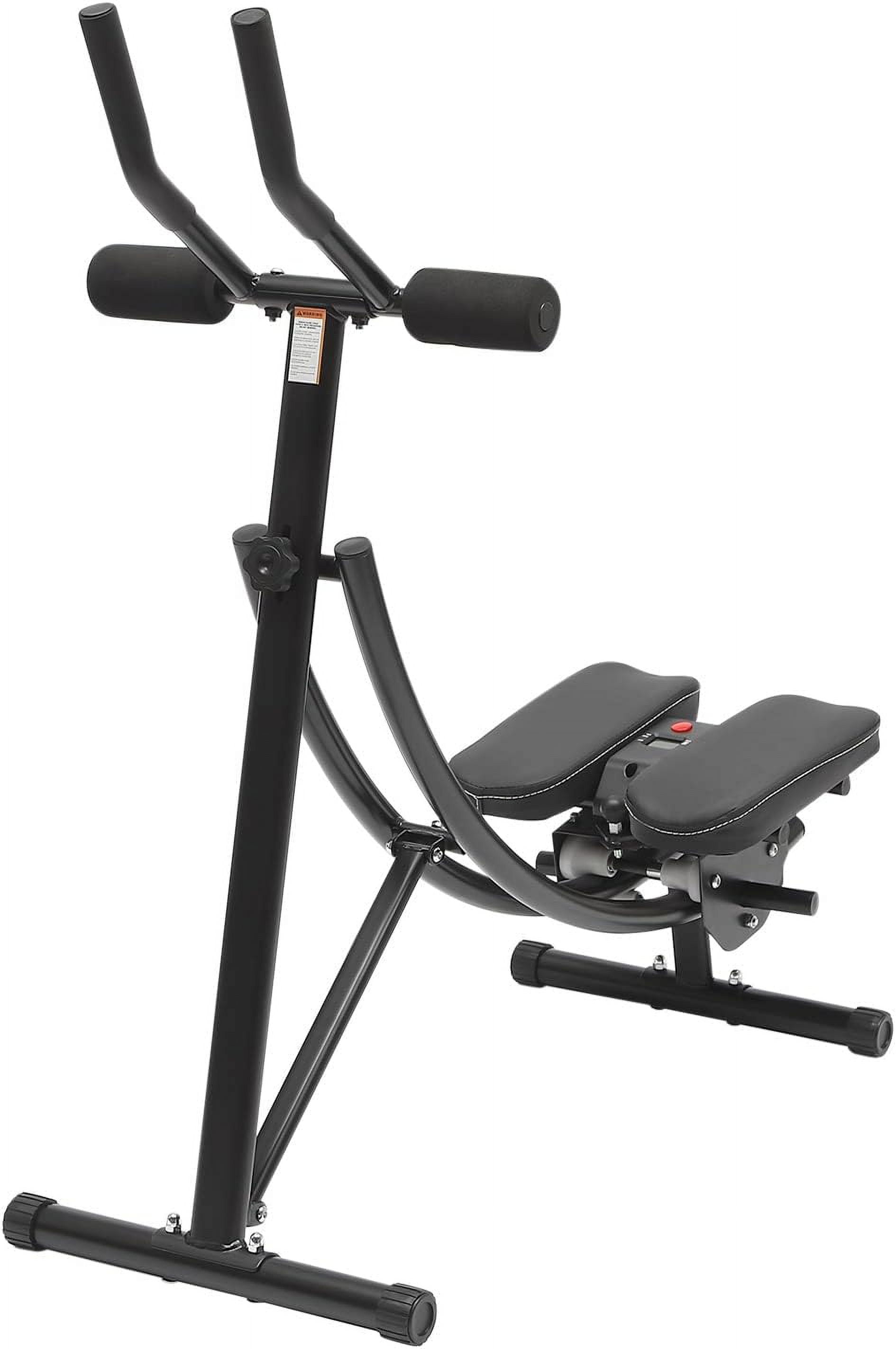 Abdominal Machine Foldable Coaster Abdominal Crunch Trainer Adjustable ...