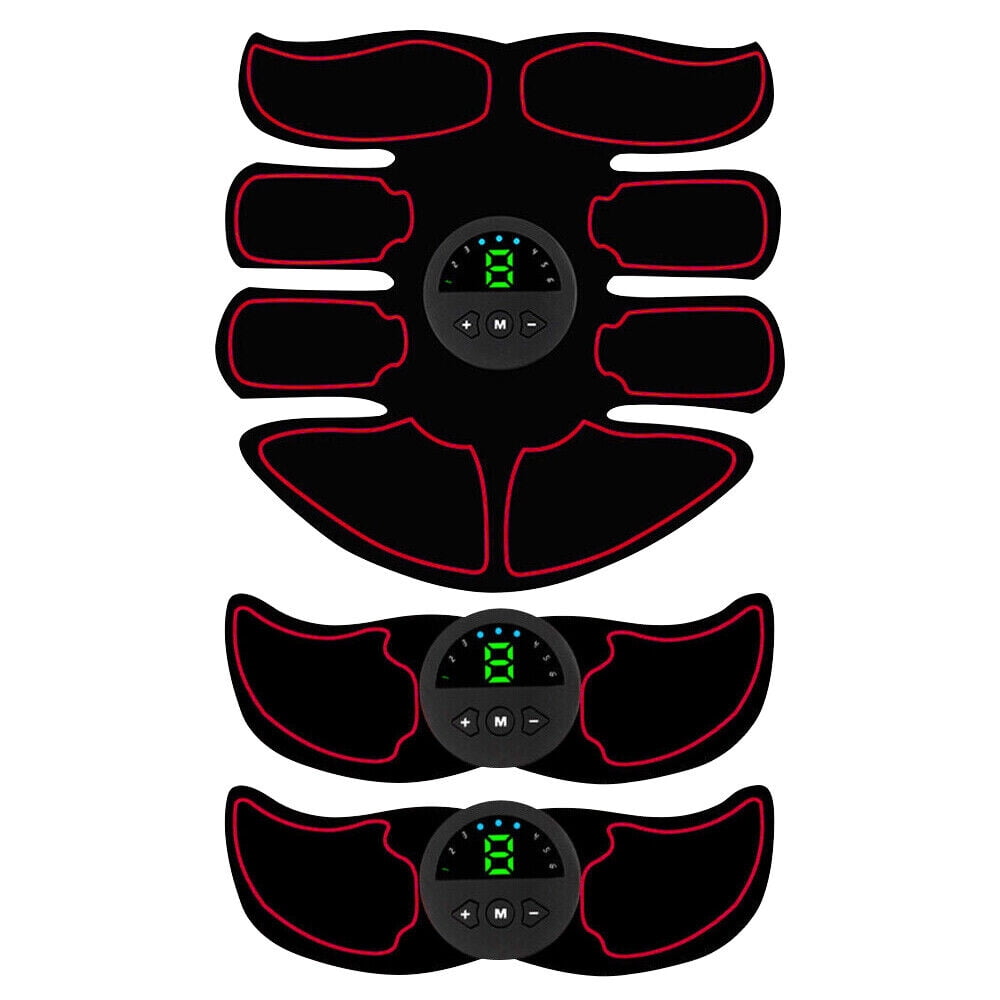 Abdominal Muscle Toner Abs Stimulator Trainer EMS Machine Toning Belt ...