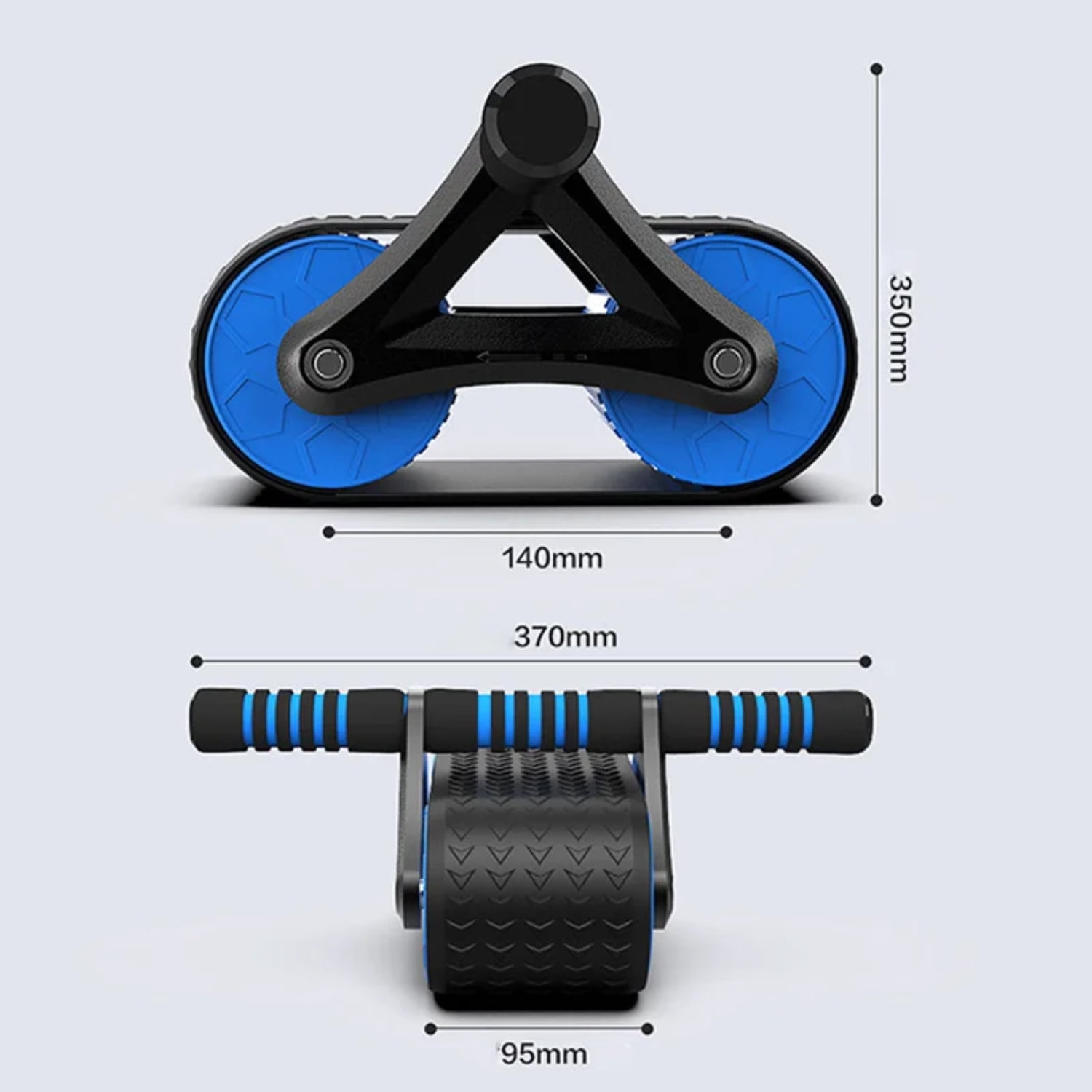Abdominal Muscles Fitness Wheel Training Slimming Fitness Abs Roller ...