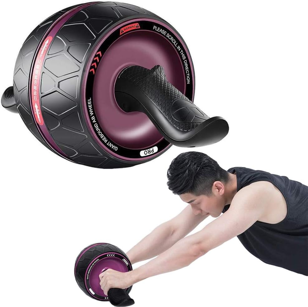 Abdominal Roller Wheel, Smart Brake Automatic Rebound Ab Roller Wheel ...