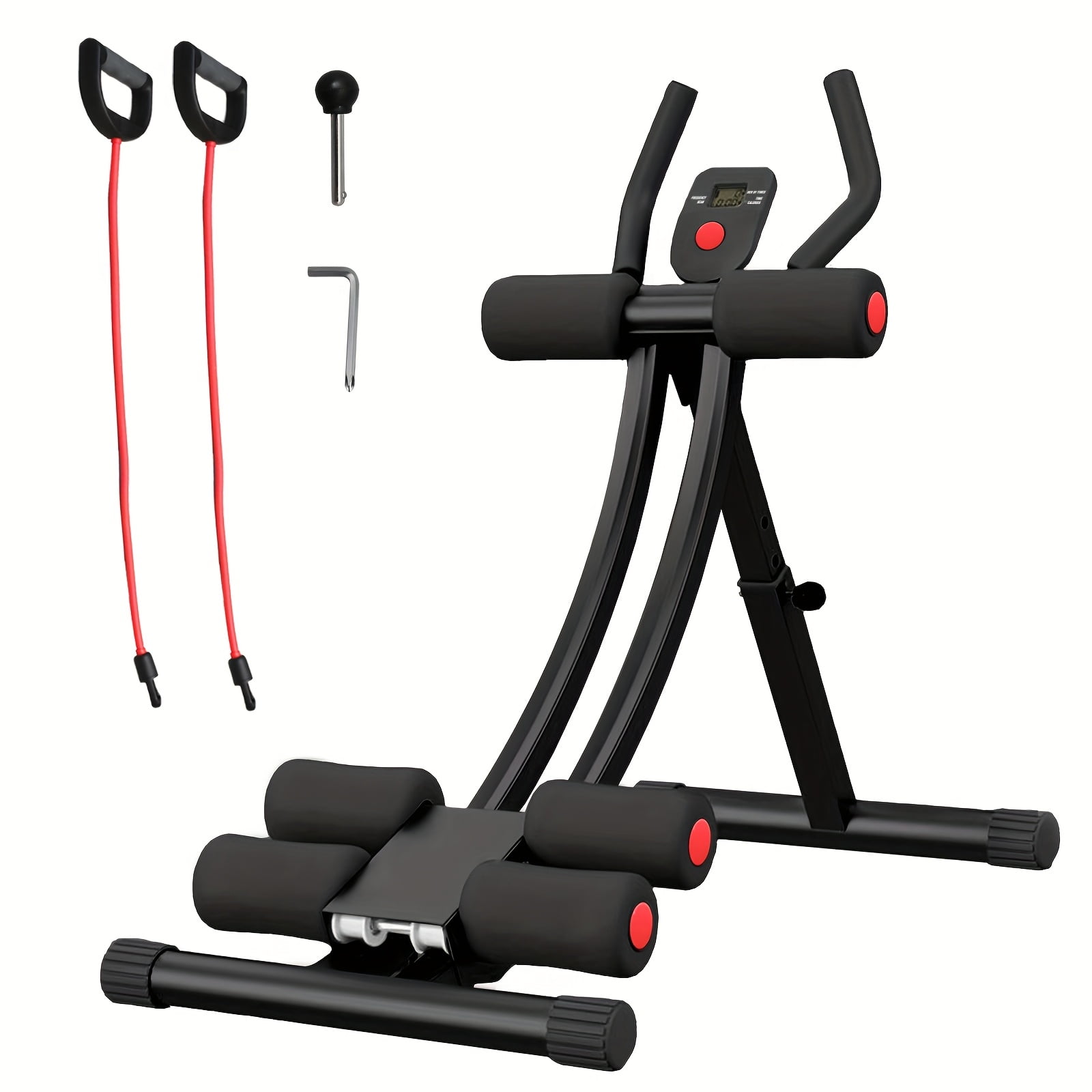 Abdominal Trainer Core AB Workout Machine Home Gym Strength Training ...