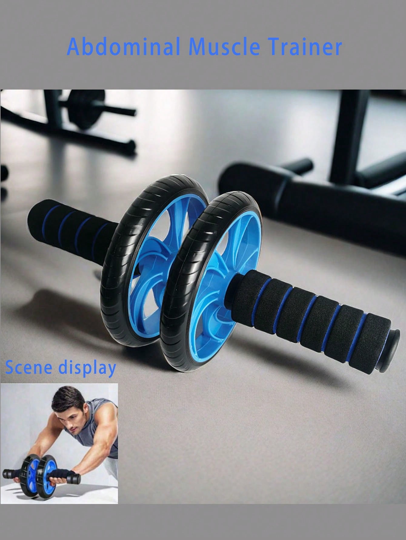 Abdominal Wheel Ab Roller for Home Gym Fitness Belly Training Core ...