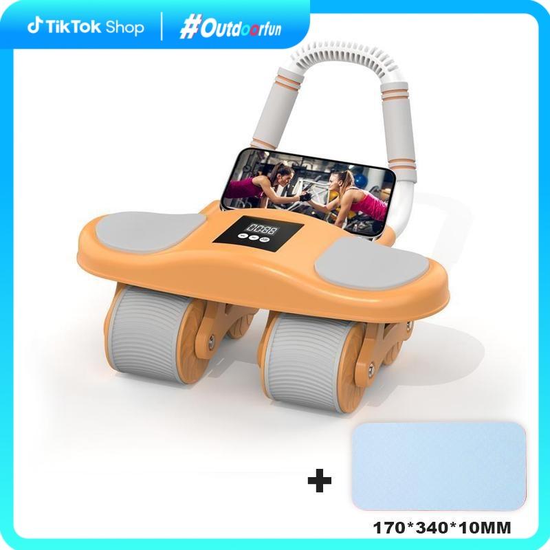 Abdominal Wheel Men's and Women's Home Elbow Brace Roller Exercise and ...