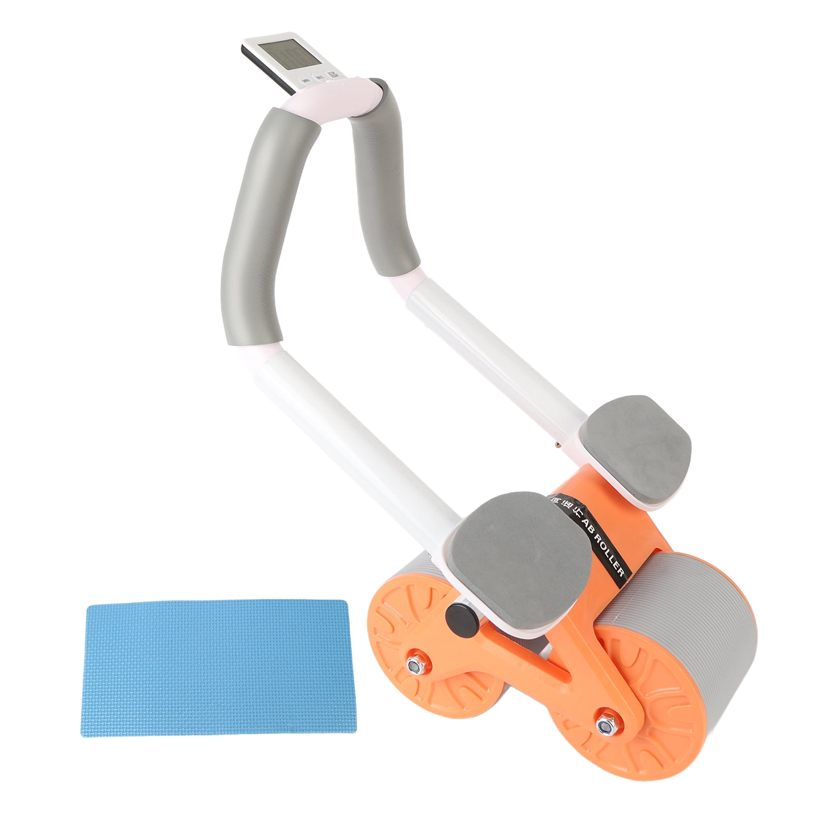 Abdominal Wheel Portable Double Roller Automatic Springback Abdominal ...