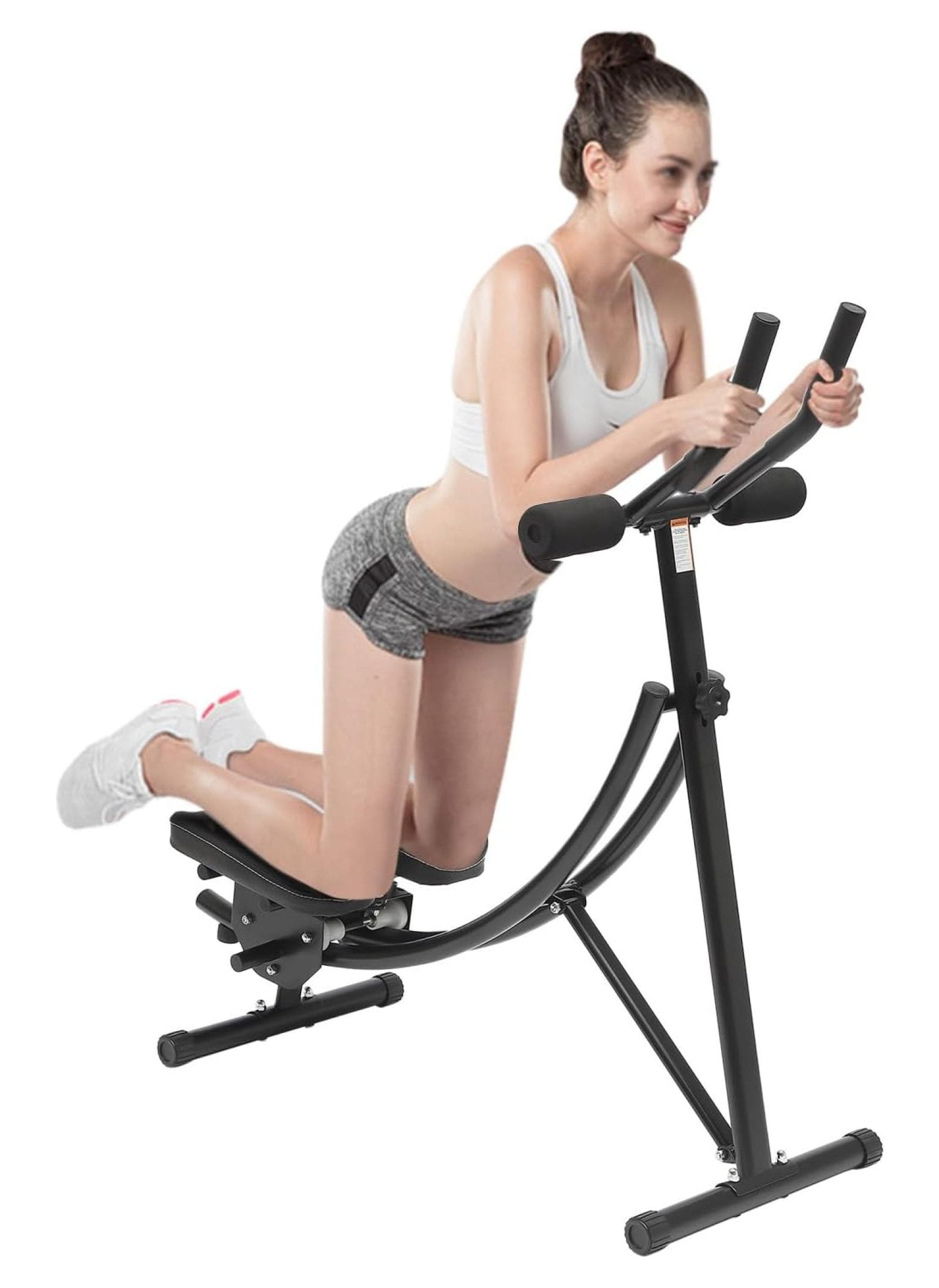 Abdominal Workout Equipment Adjustable Abdominal Machine with LED ...
