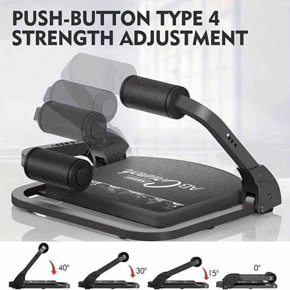 Abdominal Workout Equipment for Home Gym, Ab Crunch Machine for Stomach ...