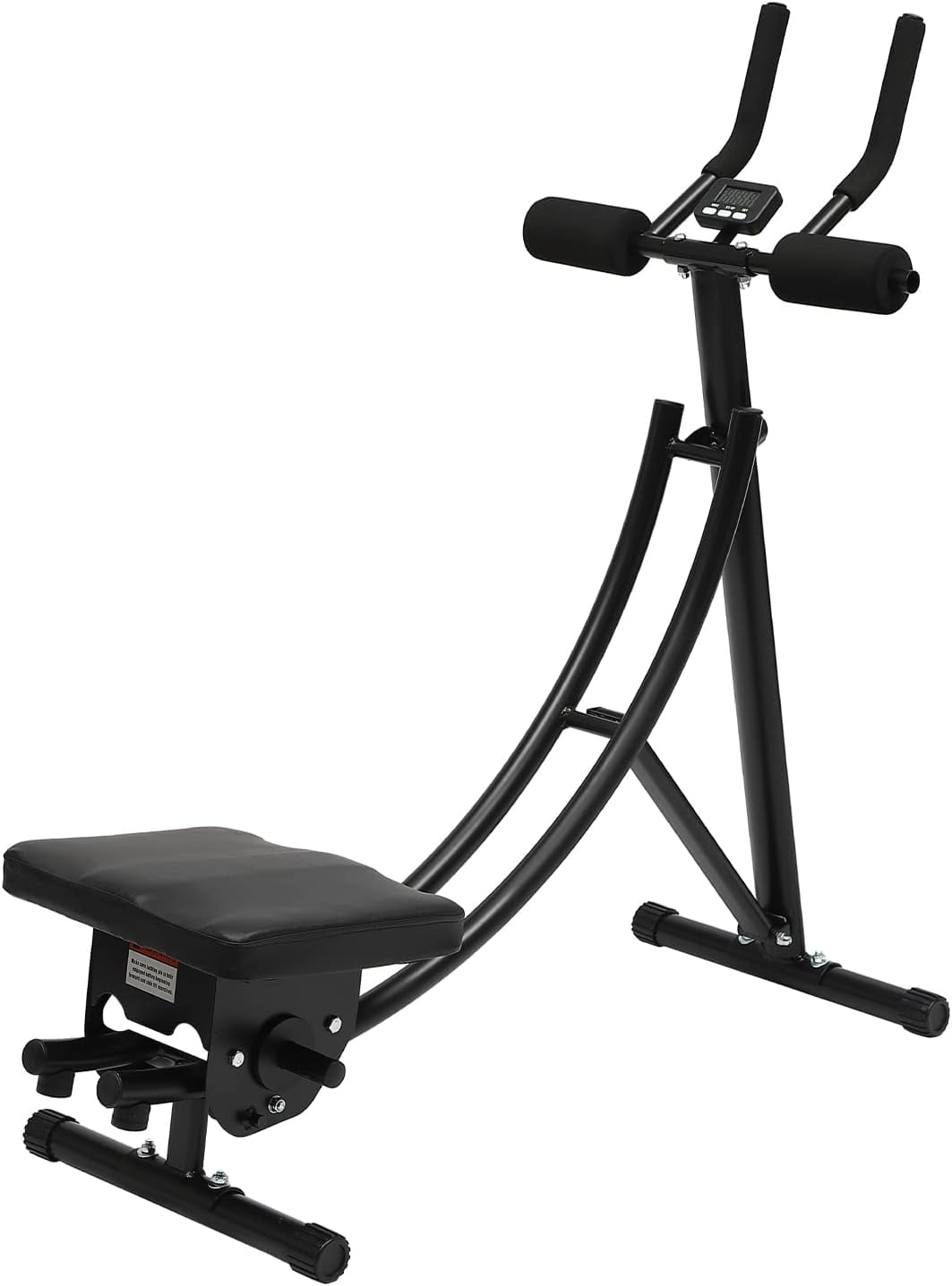 Abdominal Workout Machine, Ab Glider Machine 40-Degree Arc-Shaped Dual ...