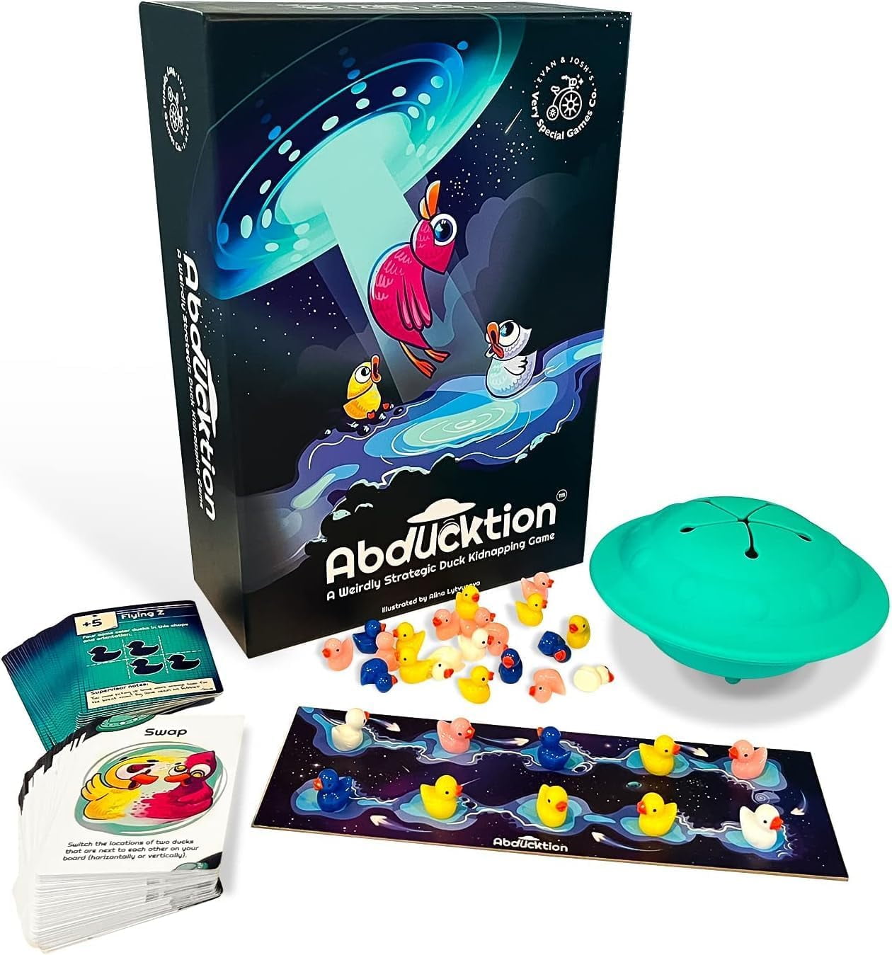 Abducktion - A Weirdly Strategic Duck Kidnapping Game, 15-Minute Light ...