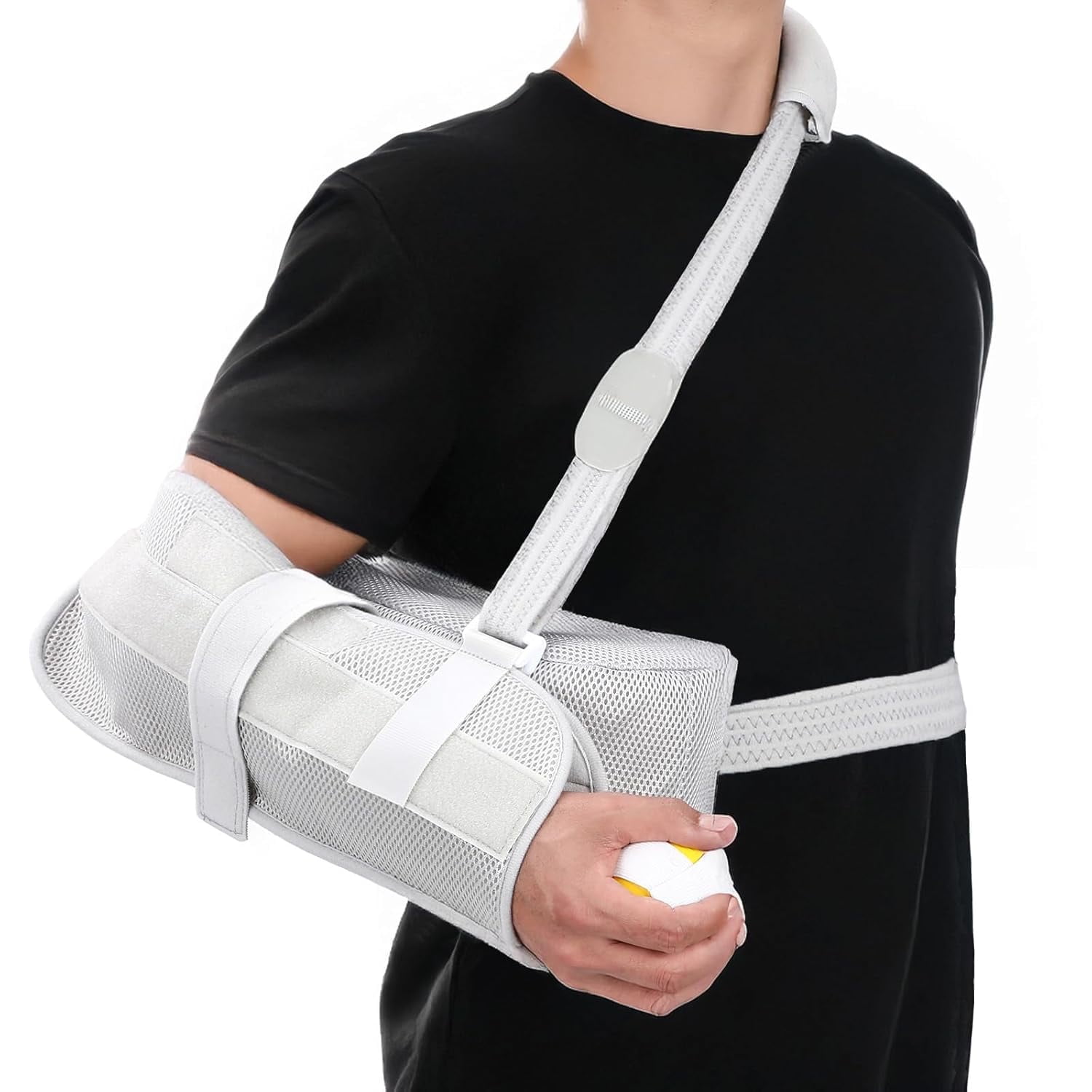 Abduction Sling Immobilizer for Injury Support Pain Relief Arm Pillow ...