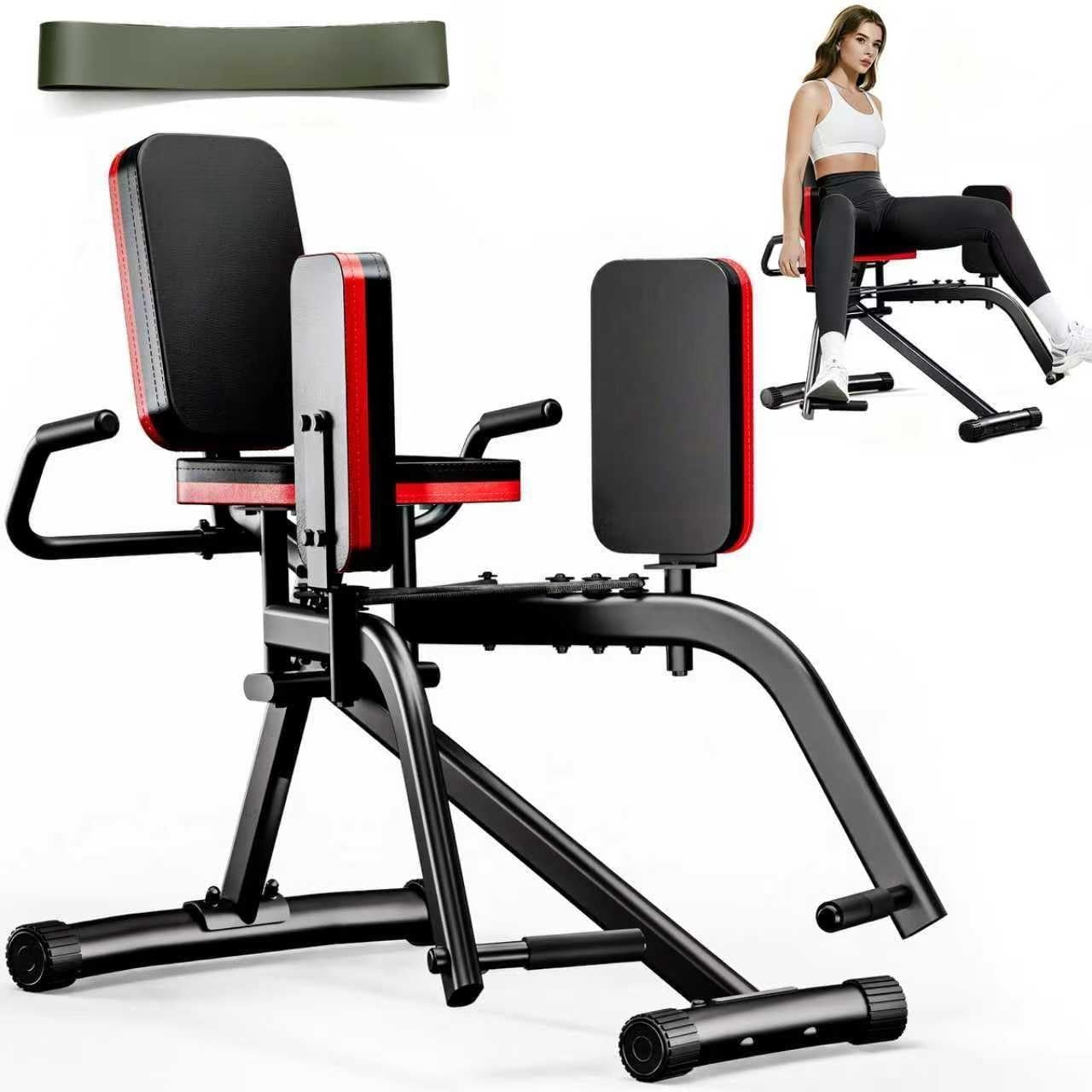 Abductor Machine for Women/Men, Compact Glute Machine & Exercise ...