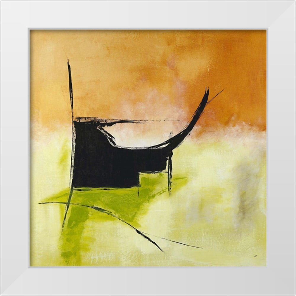 Abe, Brent 20x20 White Modern Wood Framed Museum Art Print Titled ...