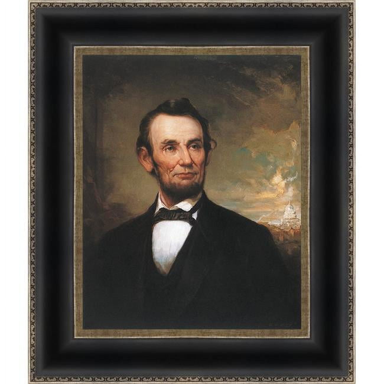 Abe Lincoln, Framed Textured Fine Art Print - Walmart.com