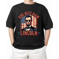 Abe-Rizz-Ham Lincoln 4Th Of July Patriotic Usa Flag T-Shirt - Walmart.com
