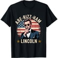 Abe Rizz Ham Lincoln 4Th Of July Usa Flag T Shirt - Walmart.com