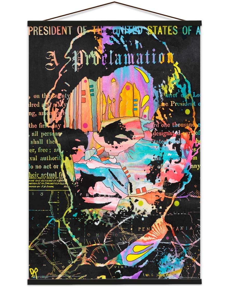 Abe's Proclamation by Dean Russo Poster - Officially Licensed - 24" x ...