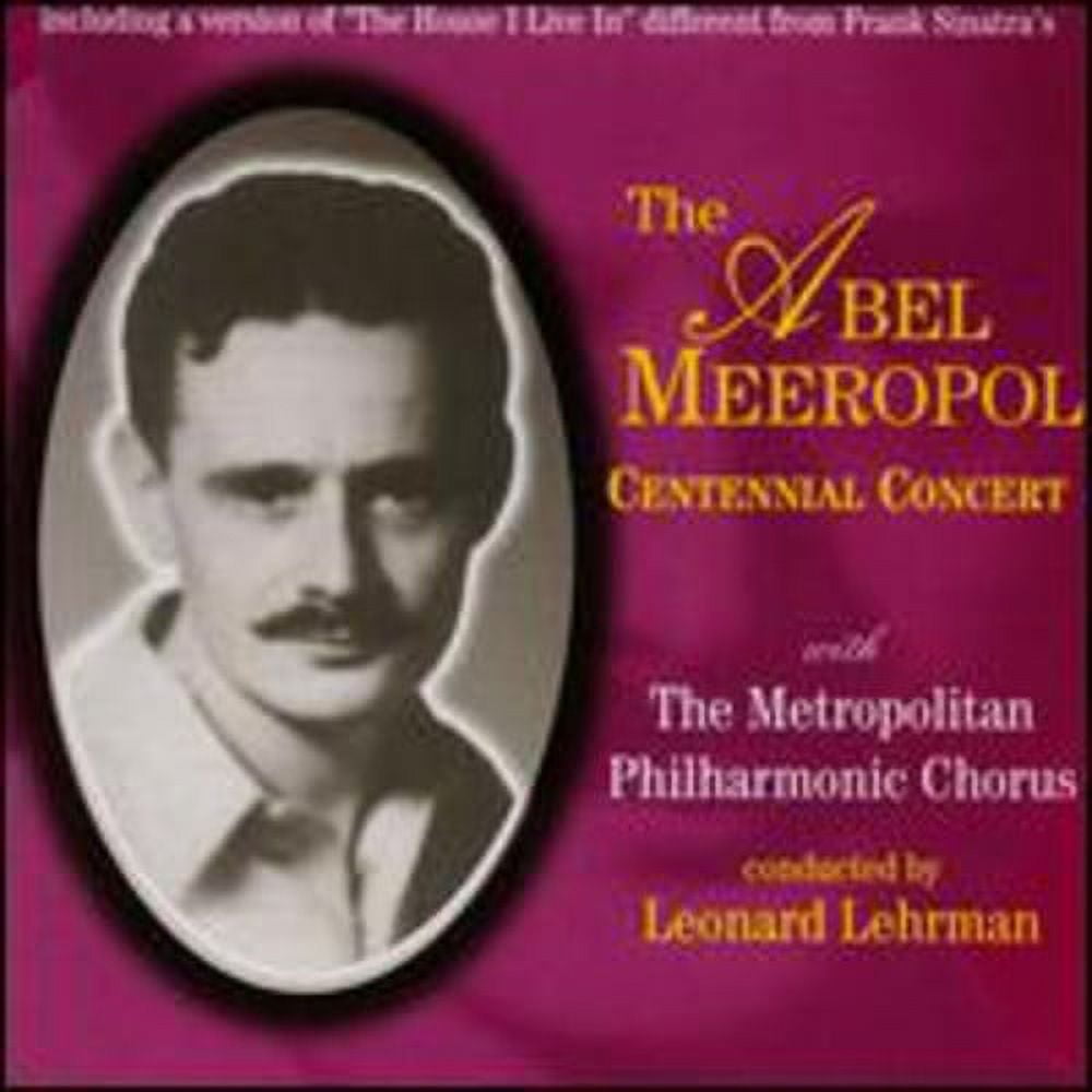 Abel Meeropol - Centennial Concert - Music & Performance - CD - Walmart.com