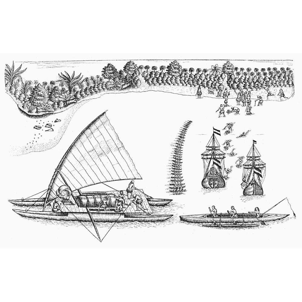 Abel Tasman. Nabel Janszoon Tasman. Dutch Navigator And Explorer. Ships ...