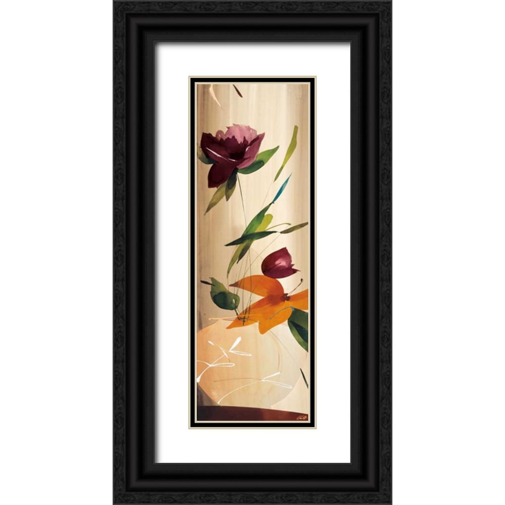 Abellan, Lola 11x24 Black Ornate Wood Framed with Double Matting Museum Art Print Titled - My ...