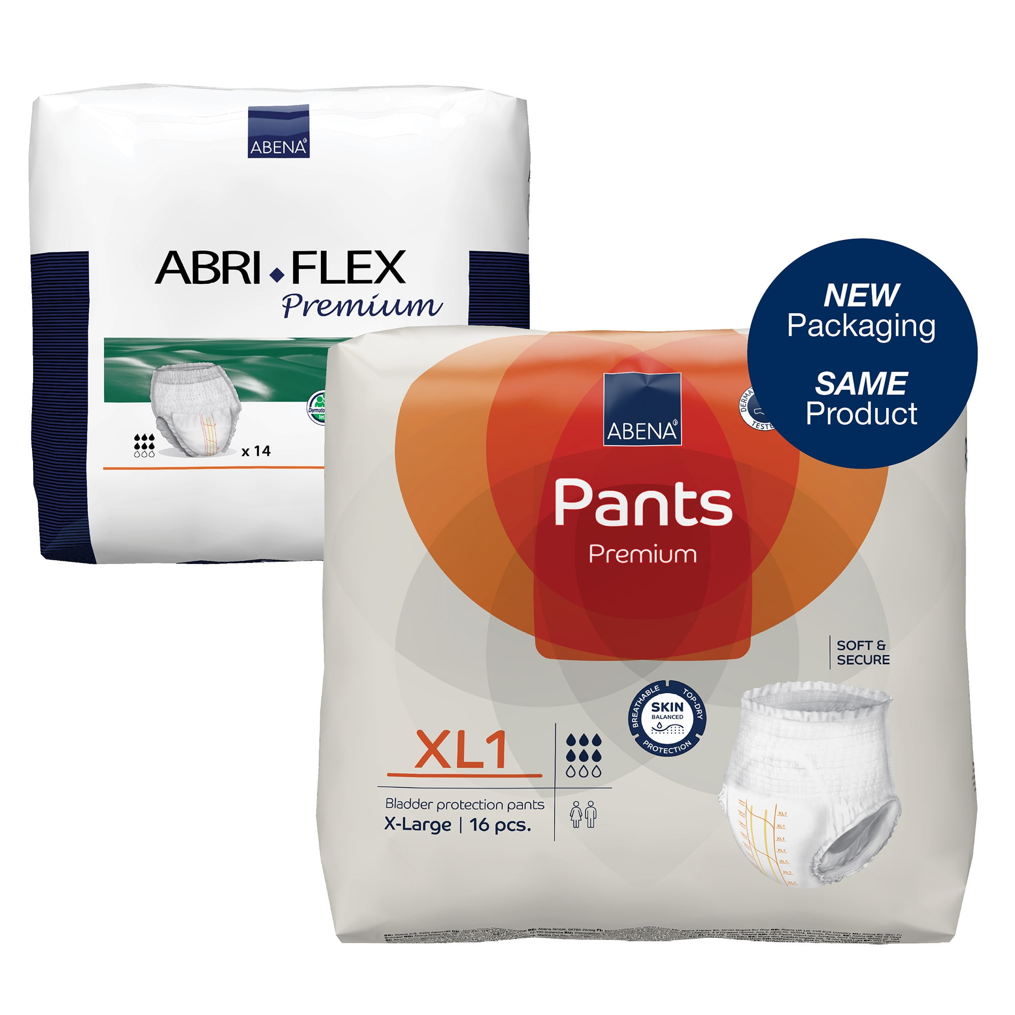 Abena Abri-Flex Premium XL1 Underwear, Moderate Absorbency, XL, 84 Ct ...