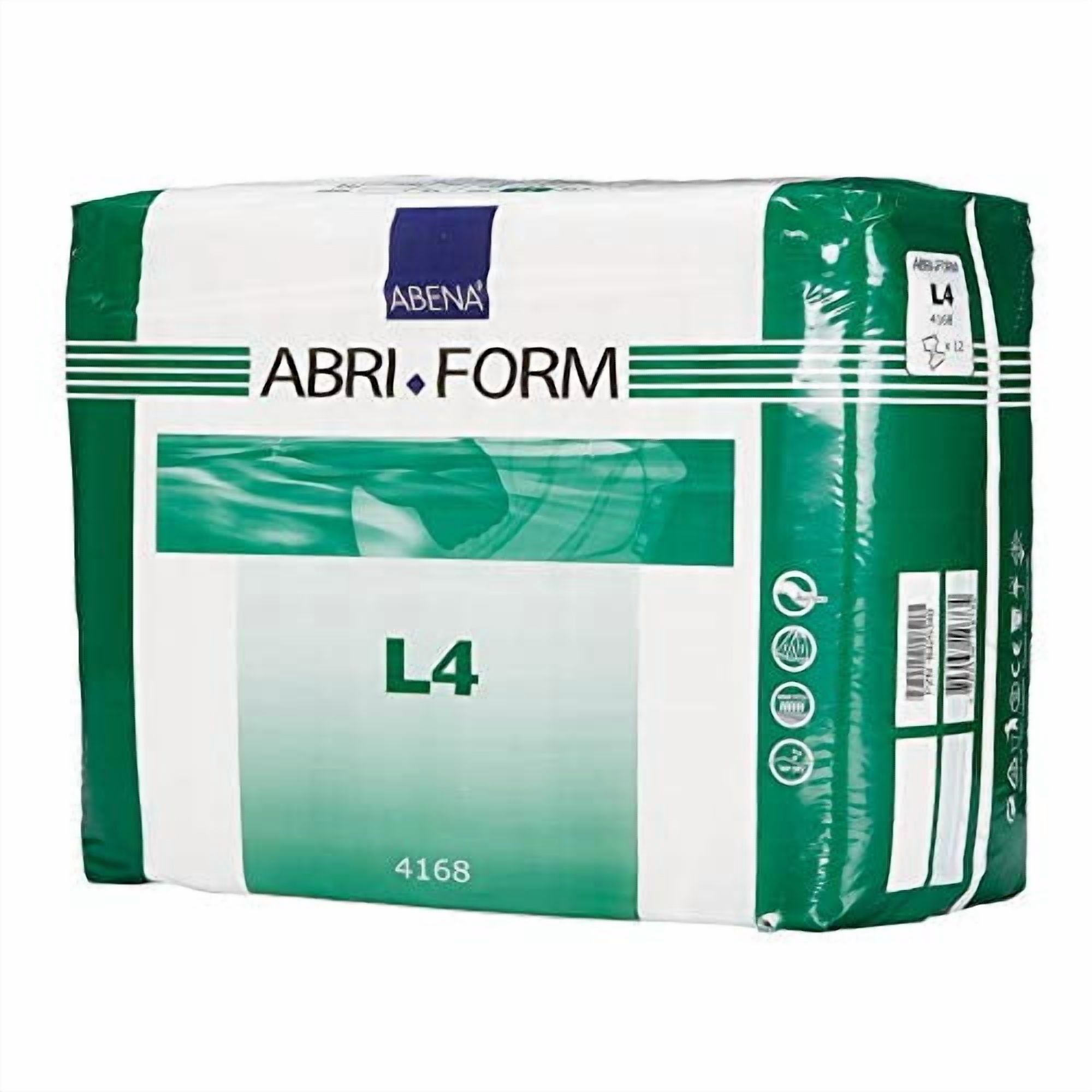 Abena Abri-Form Comfort L4 Adult Incontinence Brief L Heavy Absorbency ...