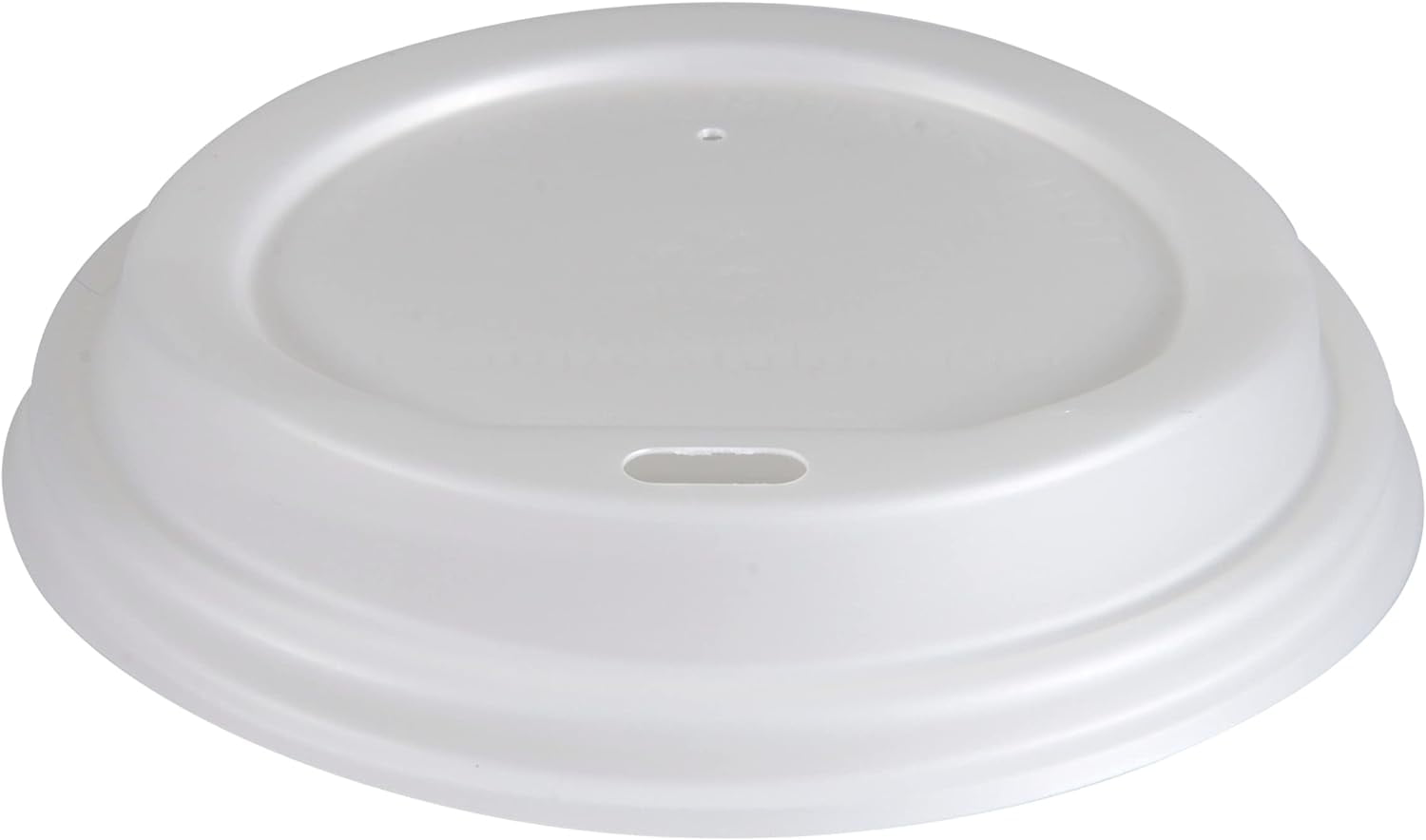 Abena Compostable and Biodegradable Dome Coffee Lids: CPLA, White, 3.15 ...