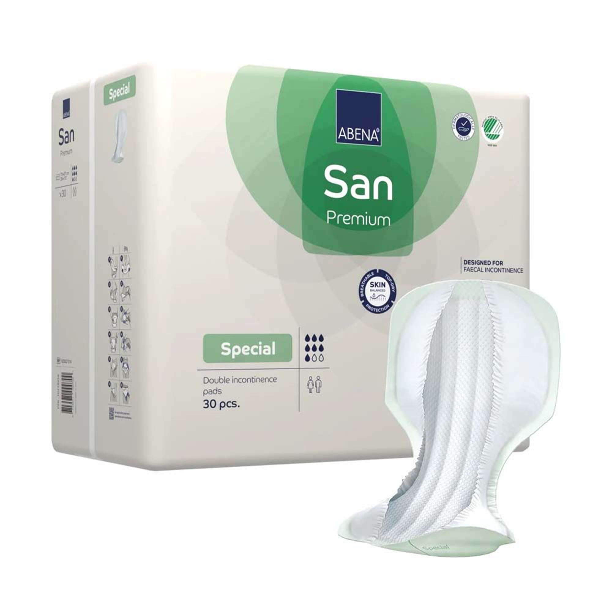 Abena San Premium Special Unisex Incontinence Liner 14.5 X 28.7 Inch ...