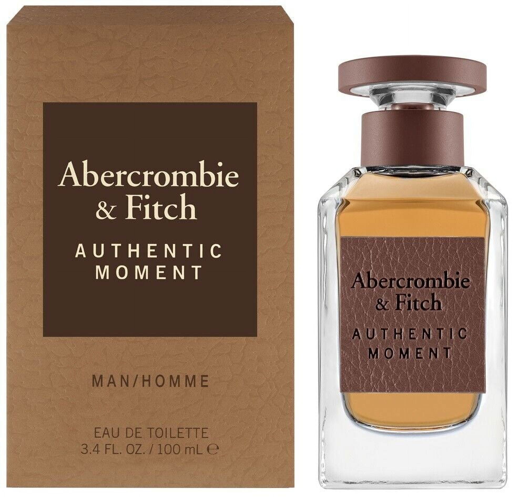 Abercrombie And Fitch Men's Authentic Moment EDT 3.4 oz Fragrances ...