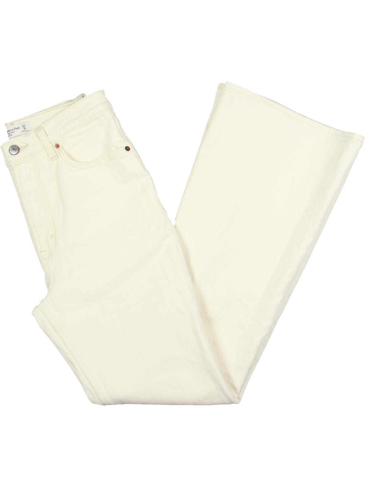 Abercrombie & Fitch Womens High Rise Vintage Flared Jeans - Walmart.com