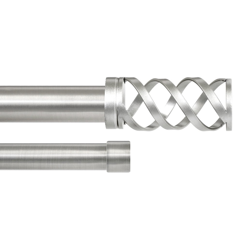 Free Shipping! Lumino Aberdeen Cage Double Drapery Rod Set 42-120 ...