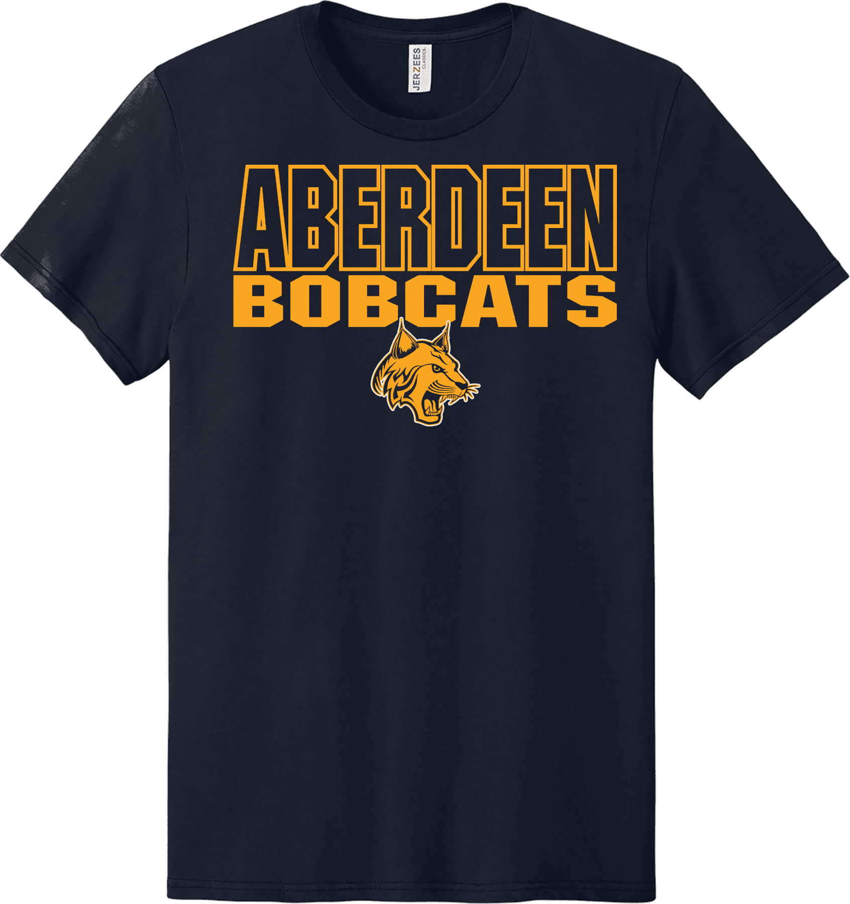Aberdeen High School Men's Classic Fit Short Sleeve T Shirt - Walmart.com