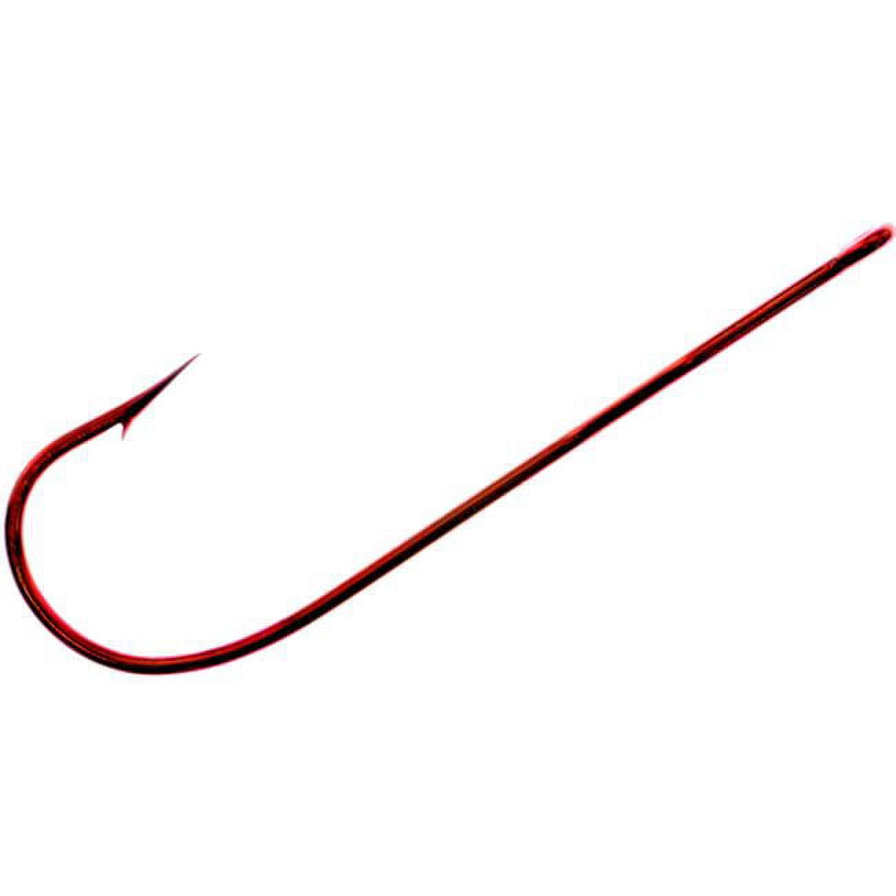 Aberdeen Panfish Fishing Hooks in Blood Red Size 2 - Pack of 50 ...