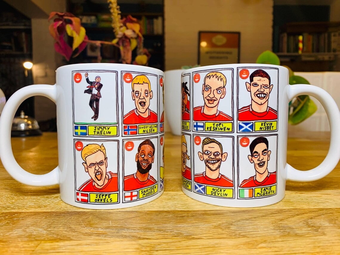 Aberdeen Vol 2 - Scottish Cup Winners 24/25 No Score Draws Mug ...