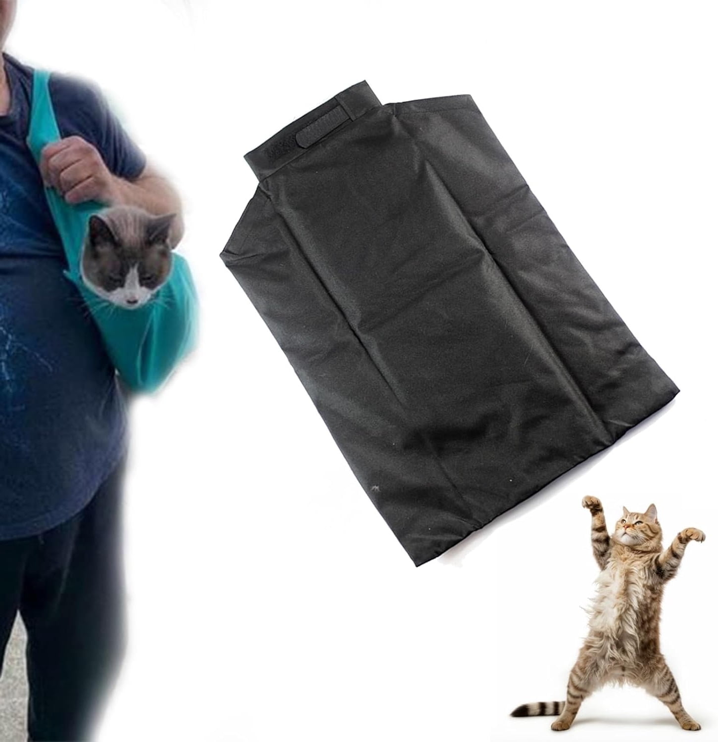 Aberfields Cat Carrier Pouch Bag - Anti-Scratching Grooming Pouch Tote ...