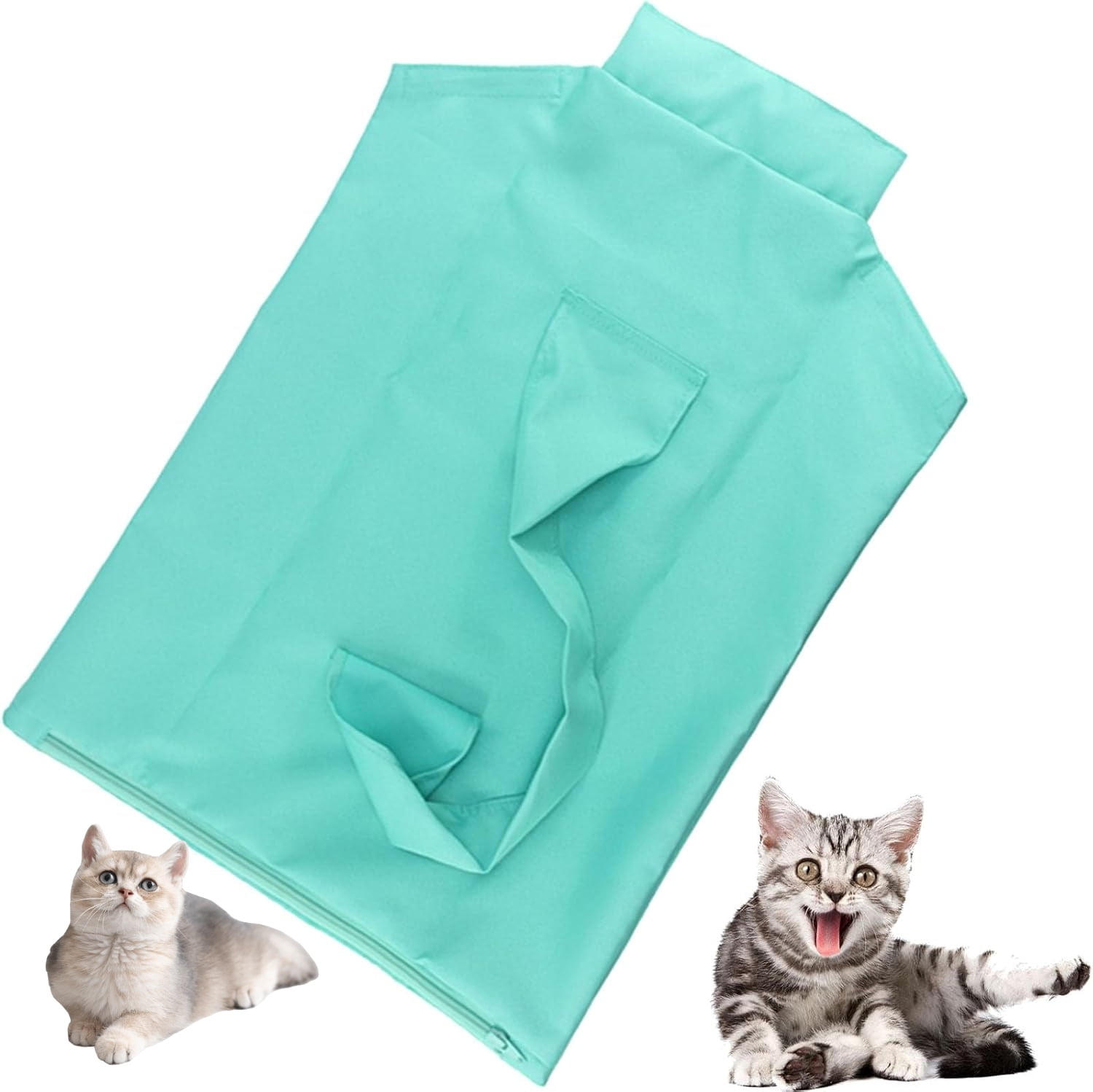 Aberfields Cat Carrier Pouch Bag for Adult Cats, Small Dogs - Soft Tote ...