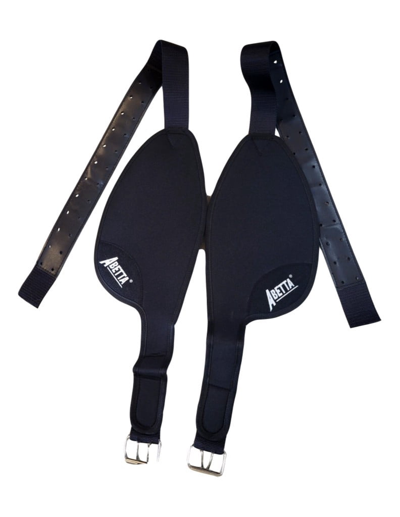 Abetta Western Stirrup Fender Short Leg 8 x 14 Black 234111BK - Walmart.com