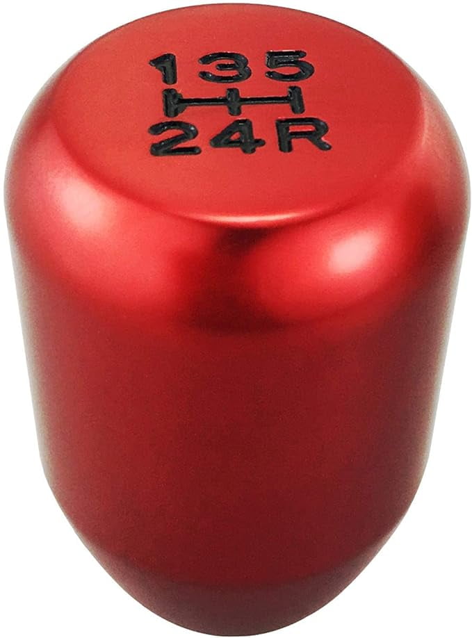 Abfer 5 Speed Manual Shift Knob Car Shifter Stick Gear Knobs Aluminum Shifting Lever Replacement ...