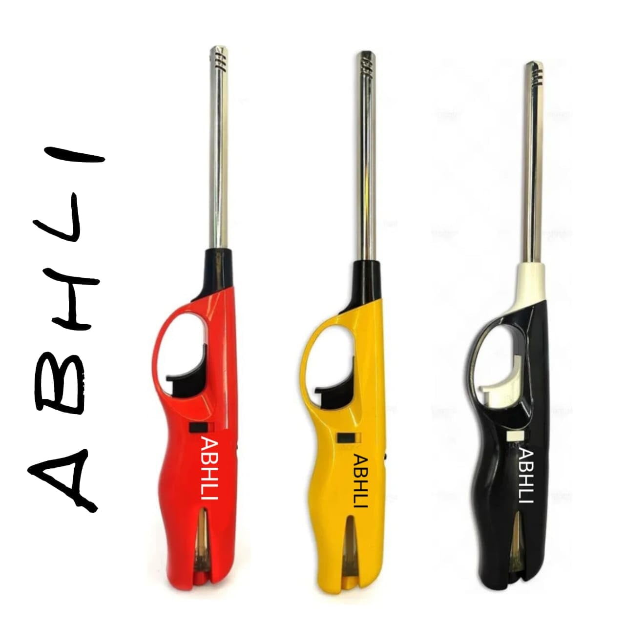 Abhli Gas Lighter Kitchen Gas Lighter Refillable Gas Lighter Long ...