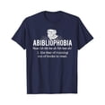 Abibliophobia Reading Bookworm Reader T-Shirt - Walmart.com