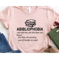 Abibliophobia Shirt Book Lover Shirt Gift For Librarian Library Shirt ...