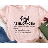 Abibliophobia Shirt Book Lover Shirt Gift For Librarian Library Shirt ...