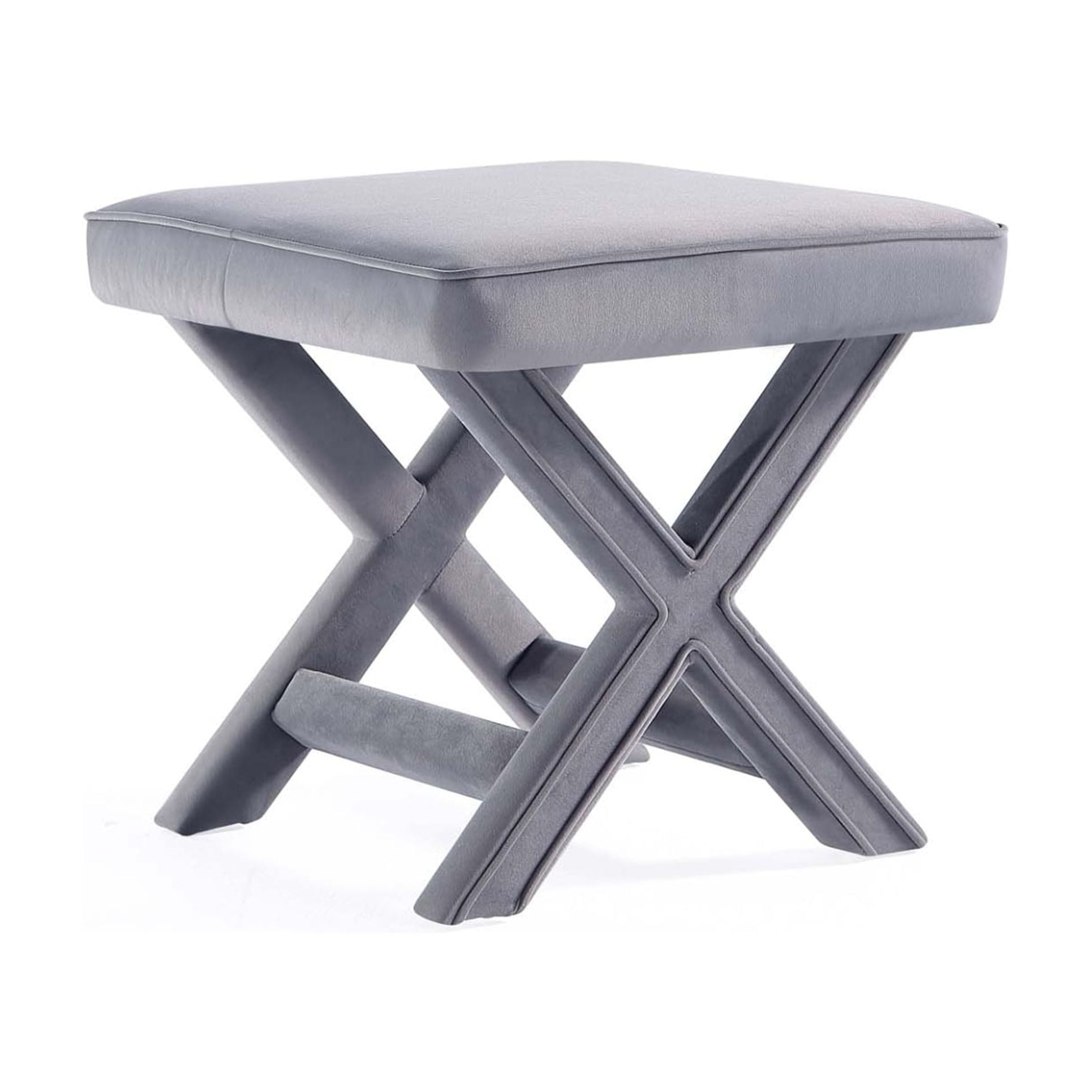 Abigail Mid Century Modern Velvet Upholstered Bench for Living Room and ...
