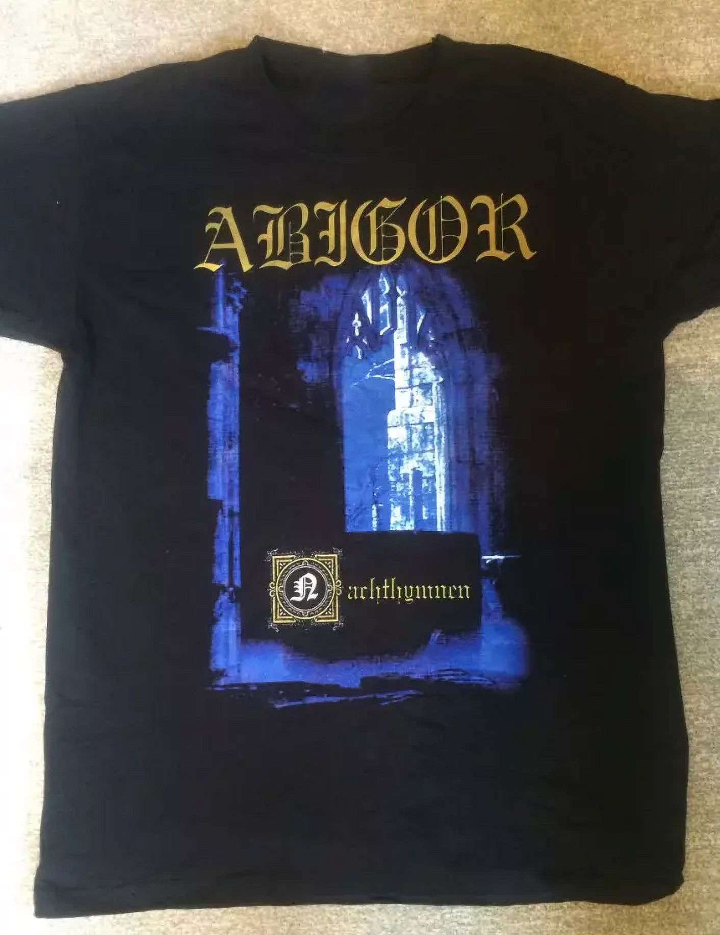 Abigor - Nachthymnen Short Sleeve Gift For Fan Black All Size Shirt Hot ...