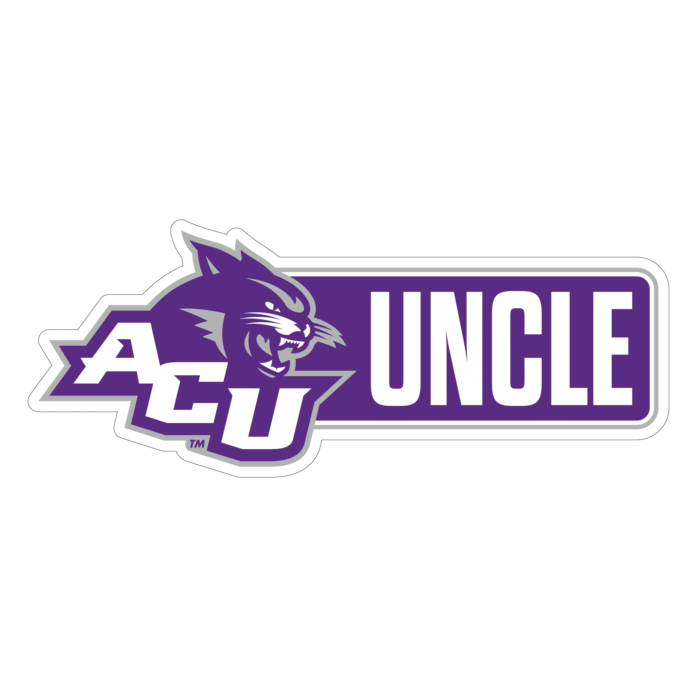 Abilene Christian University Proud Uncle Die Cut Decal Officially ...