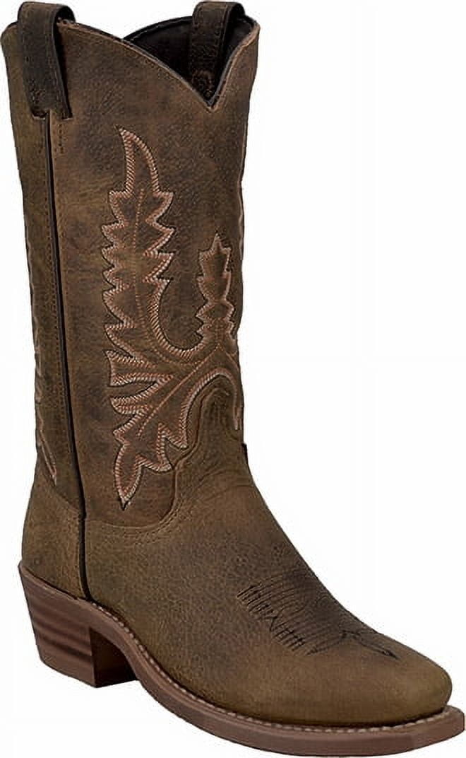 Abilene Women's Boot Distressed Western Square Toe - 9076 7 M US ...