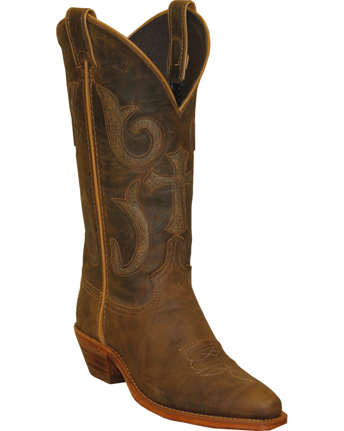 Abilene Women's Boot Western Cross Snip Toe - 9222 6 M US - Walmart.com