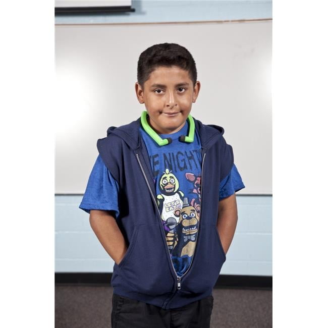 Abilitations Weighted Hoodie Vest, Child Small, Navy - Walmart.com