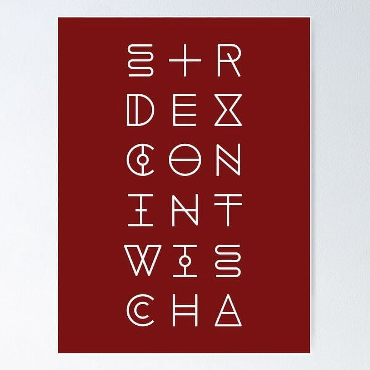 Ability - Dungeons & Dragons Line Art Series Poster Wall Art, Modern ...