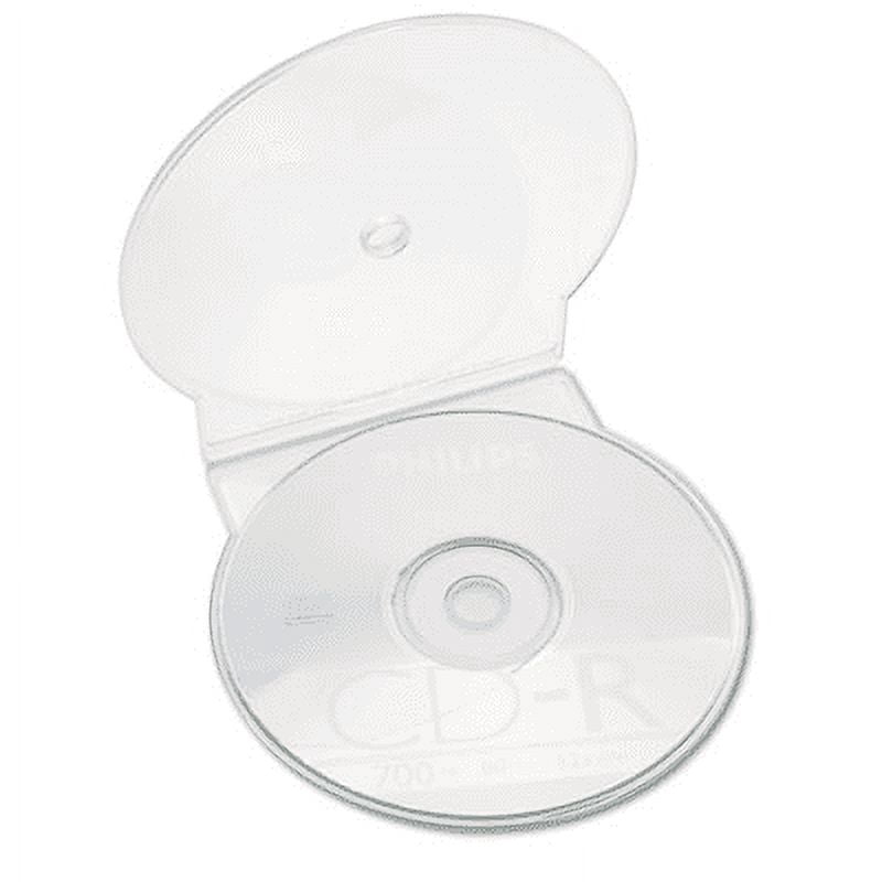 AbilityOne-1PK 7045015547681, Skilcraft C-Shell Cd Cases, Clear, 25 ...