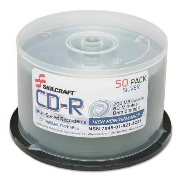 Blank CD-R Discs in Blank Media - Walmart.com